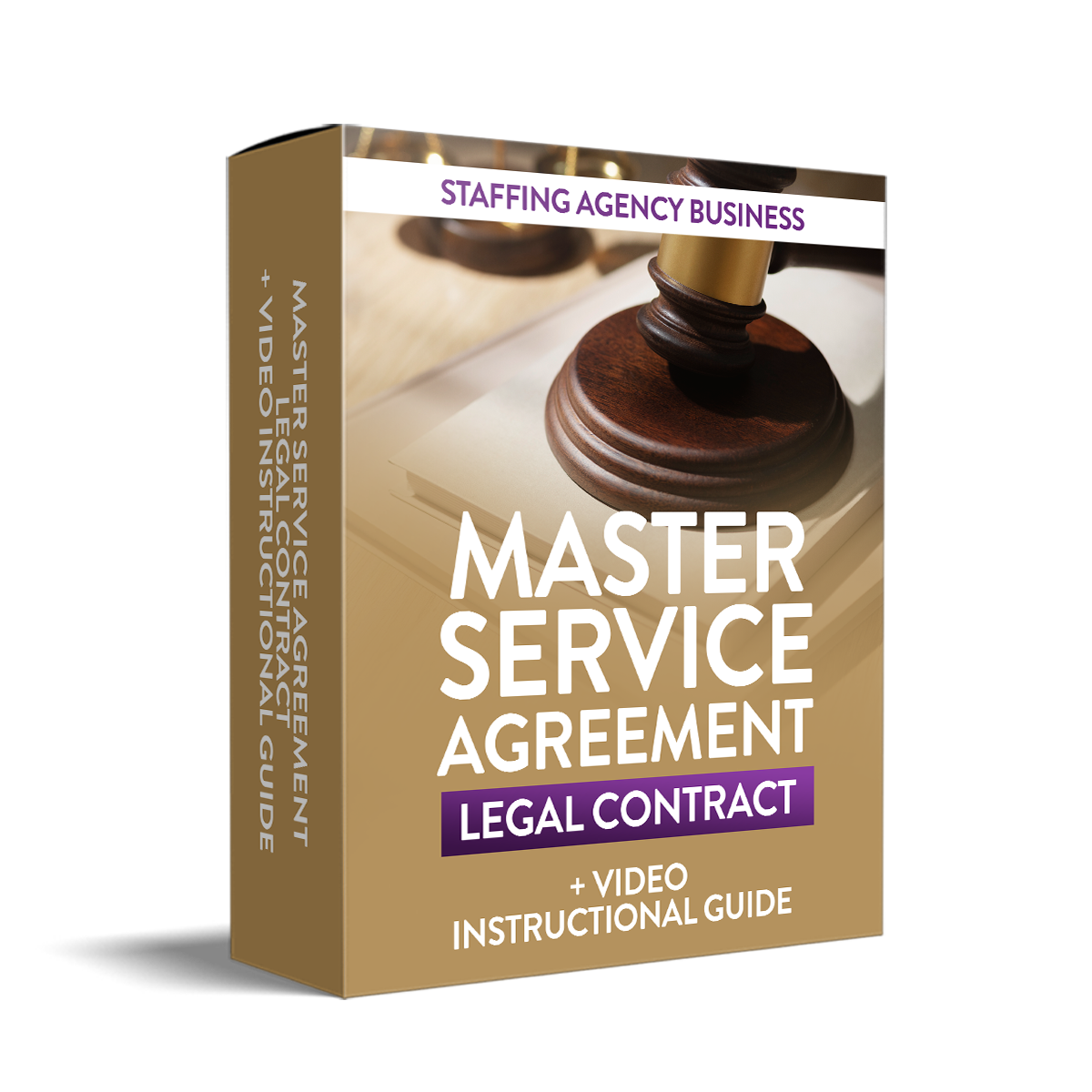 Master Service Agreement Template Staffing Agency Contract Template